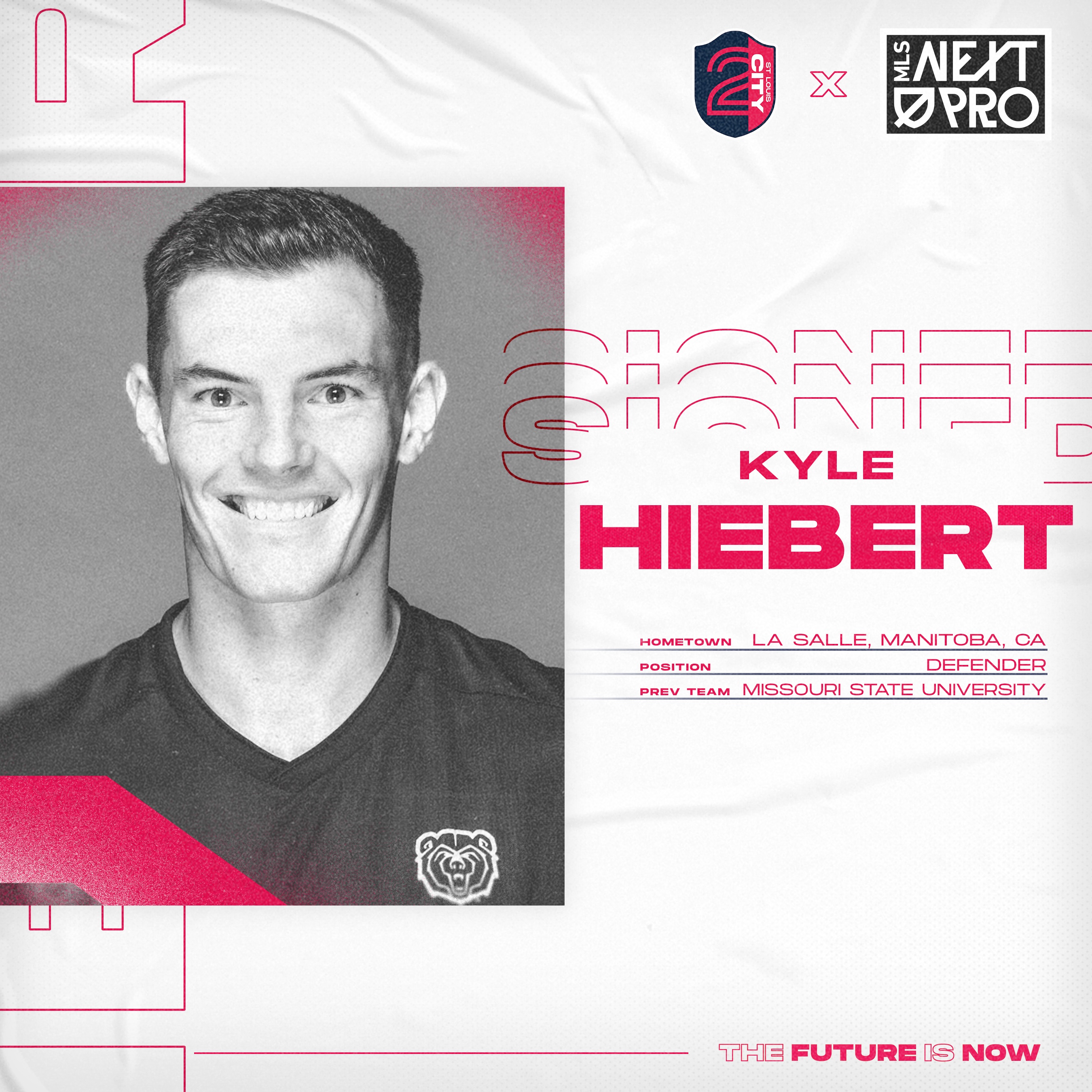 Kyle Hiebert será parte de Saint Louis City SC en el 2023.Líder Sports Media